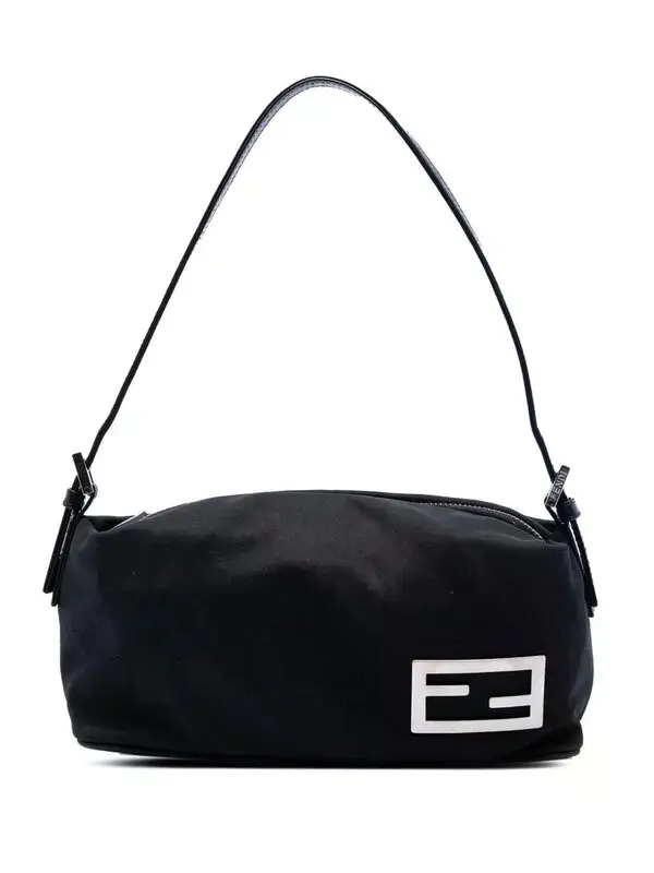 Fendi 2000-2010 Neoprene Handbag - Black