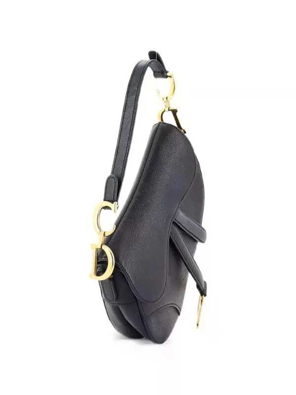 Dior Saddle Handbag Leather Mini Shoulder Bag