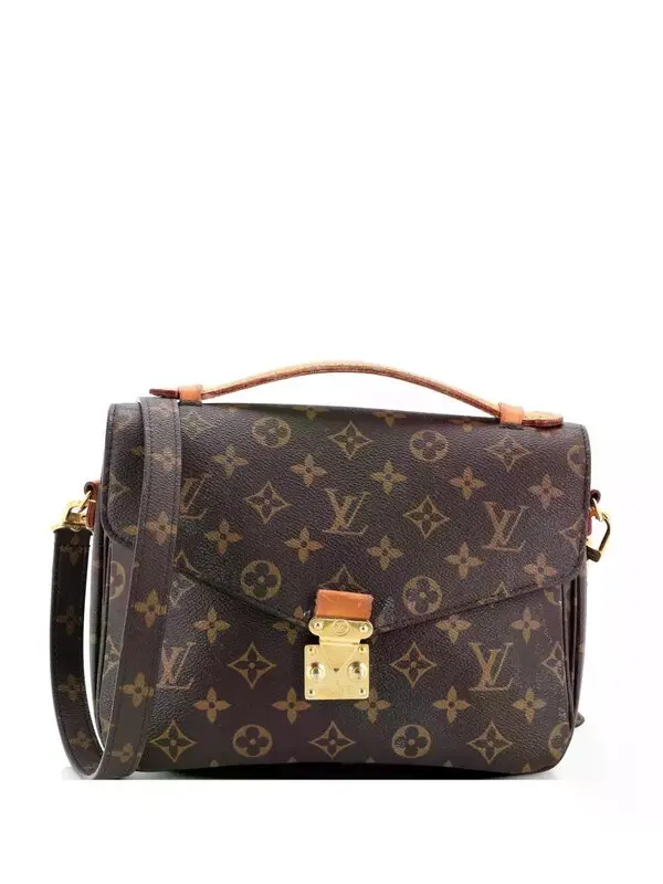 LOUIS VUITTON Pochette Metis Monogram Canvas Crossbody Bag - Brown