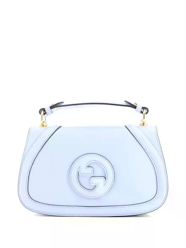 Gucci Blondie Medium Satchel - Blue