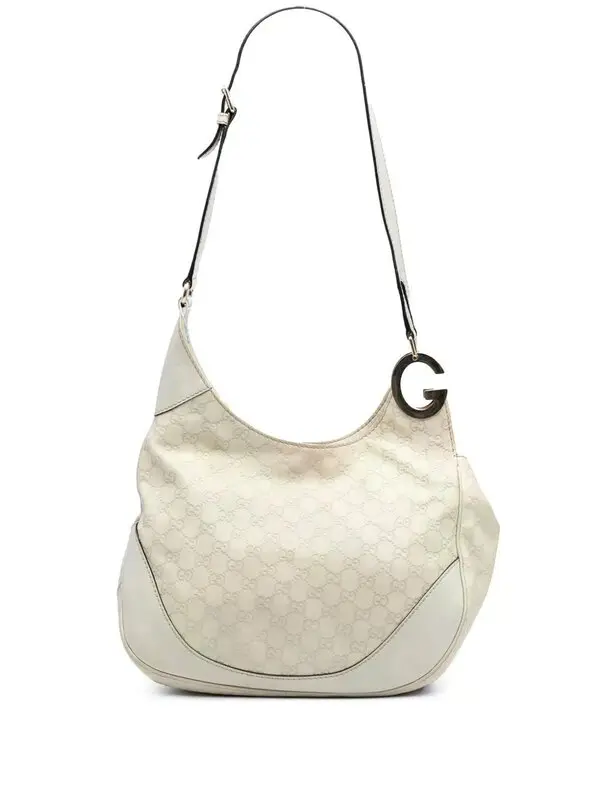 Gucci Ssima Charlotte Crossbody Bag - White