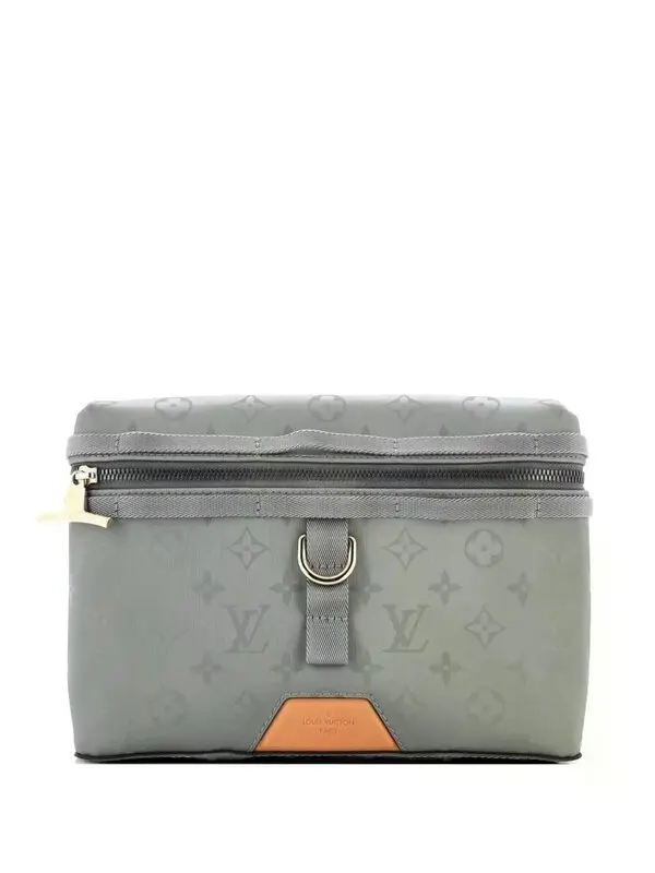 LOUIS VUITTON Limited Edition Titanium Monogram Canvas Pm - Grey