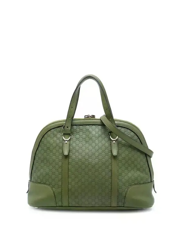 Gucci Small Micro Guccissima Dome Satchel - Green