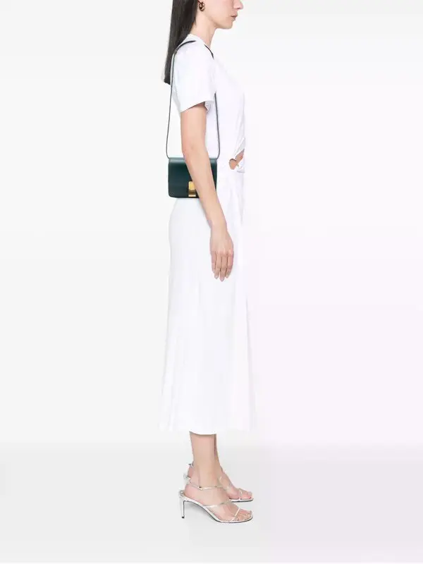Celine 2018 Small Calfskin Classic Box Crossbody Bag - Green