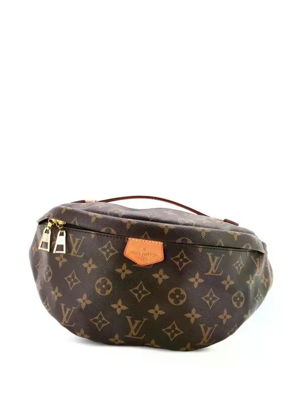 LOUIS VUITTON Bum Bag Monogram Canvas Belt Bag - Brown