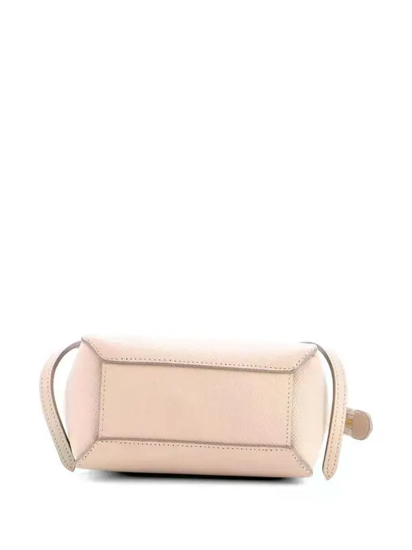 Celine Belt Bag Textured Leather Pico - Neutrals