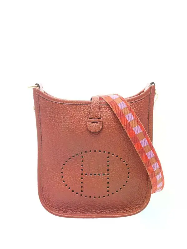 Hermès 2022 Clemence Evelyne Amazone Tpm Crossbody Bag - Brown
