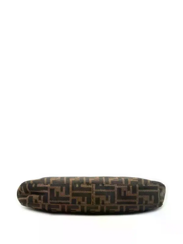 Fendi 2000-2010 Zucca Canvas Shoulder Bag