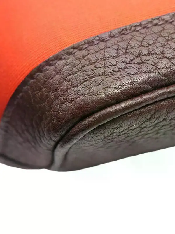 Hermès 2022 Toile And Negonda Garden Party 30 Tote Bag - Red