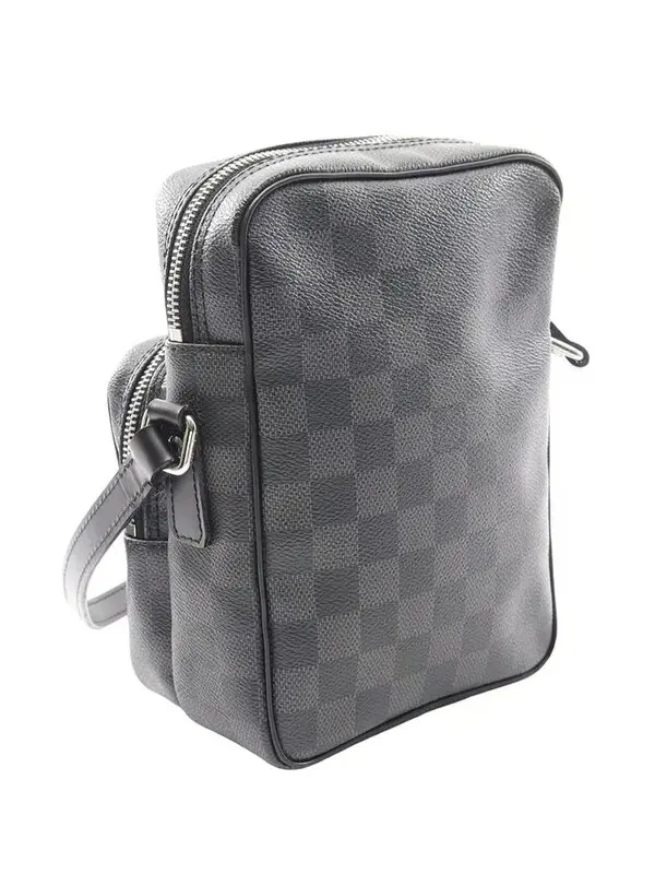 LOUIS VUITTON 2008 Damier Graphite Amazone Crossbody Bag