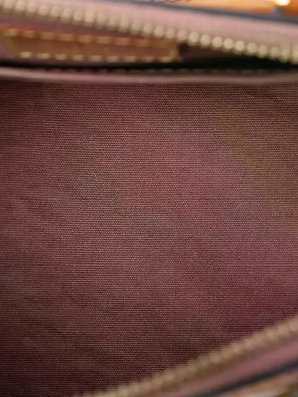 LOUIS VUITTON 2012 Monogram Vernis Alma Bb Satchel - Brown