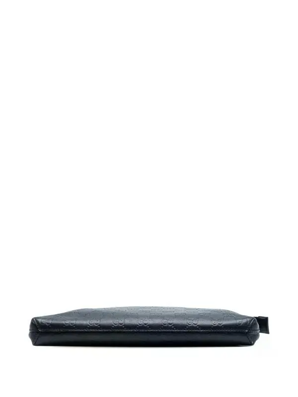 Gucci Ssima Wristlet Clutch Bag