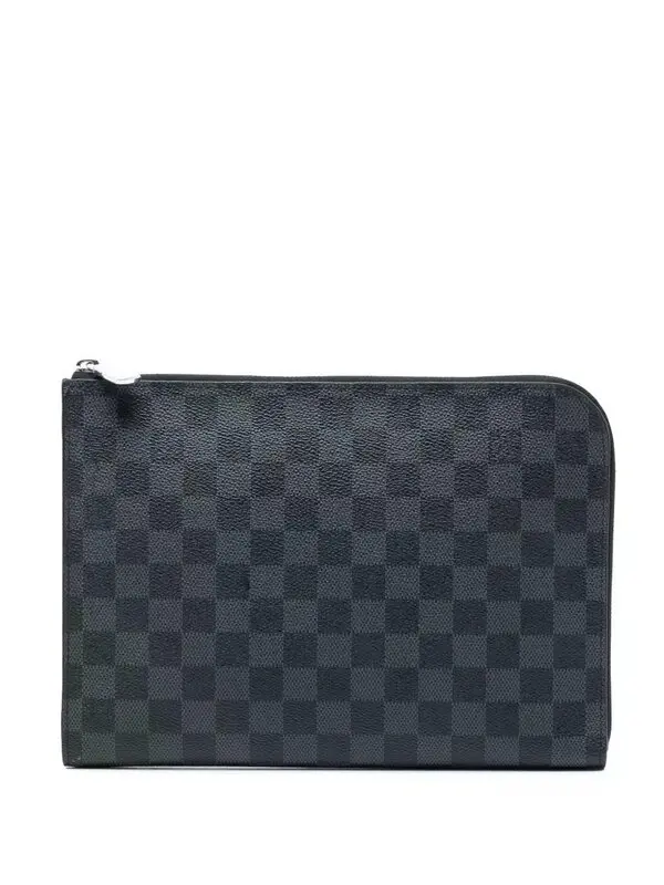LOUIS VUITTON 2019 Damier Graphite Pochette Jour Mm - Black