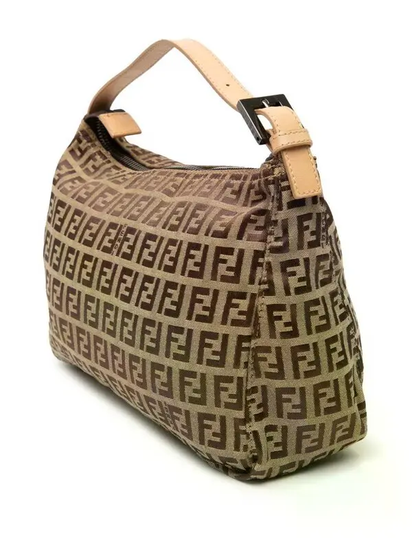Fendi 2000-2010 Zucchino Canvas Handbag