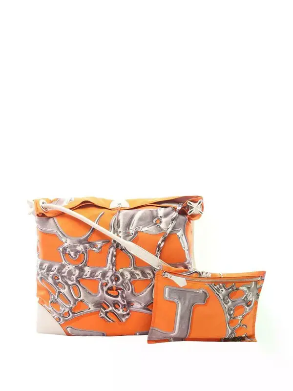 Hermès 2011 Silky City Shoulder Bag - Orange