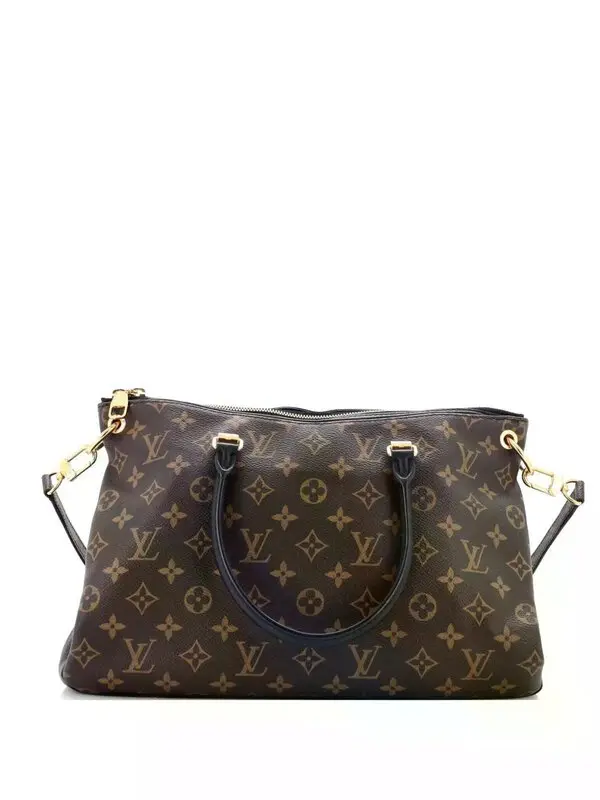 LOUIS VUITTON Pallas Tote Monogram Canvas - Black