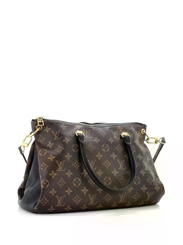 LOUIS VUITTON Pallas Tote Monogram Canvas - Black
