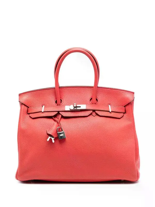 Hermès 2009 Birkin Retourne 35 Handbag - Pink