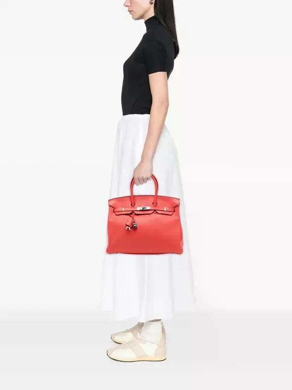 Hermès 2009 Birkin Retourne 35 Handbag - Pink