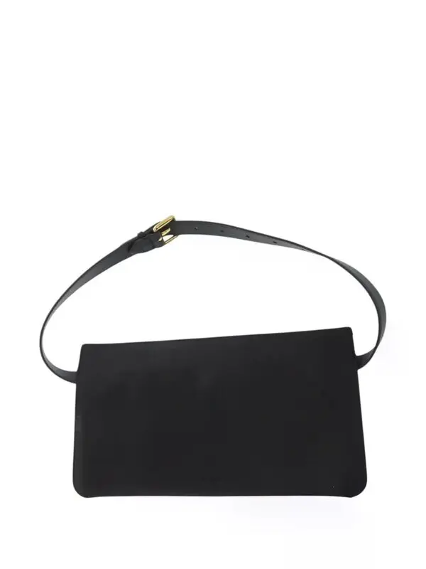 Burberry Leather Slim Belt Bag - Black