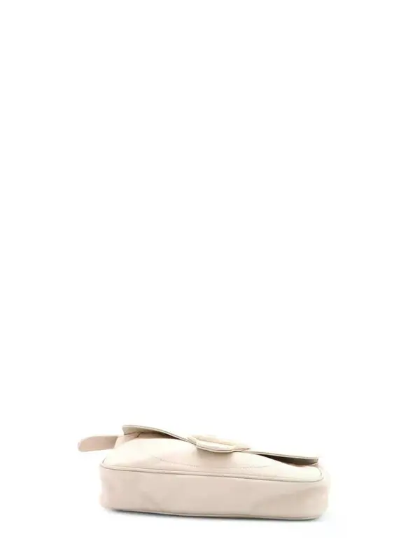 Gucci Monochrome Aphrodite Small Shoulder Bag - White
