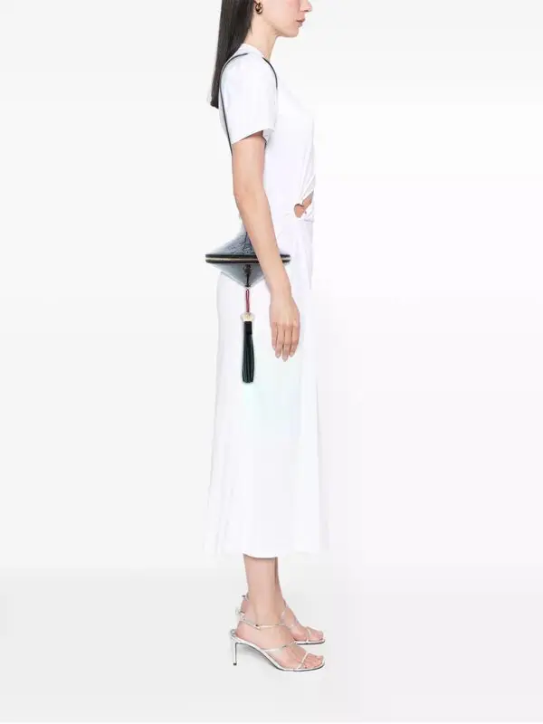 LOUIS VUITTON 2019 Monogram Vernis Toupie Crossbody Bag - Black