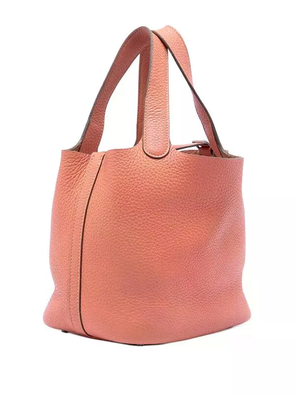 Hermès 2013 Clemence Picotin Lock 18 Handbag - Orange