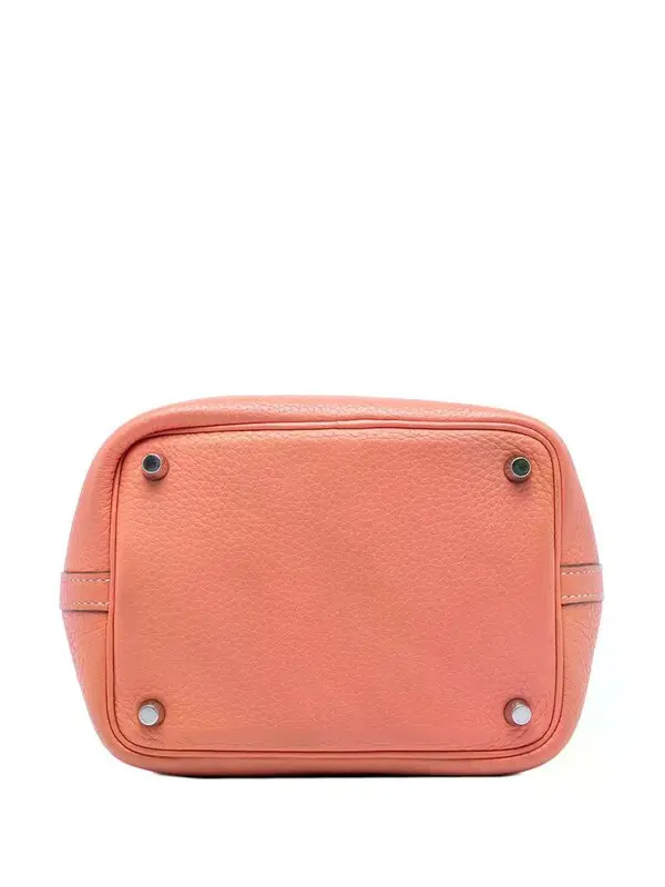 Hermès 2013 Clemence Picotin Lock 18 Handbag - Orange