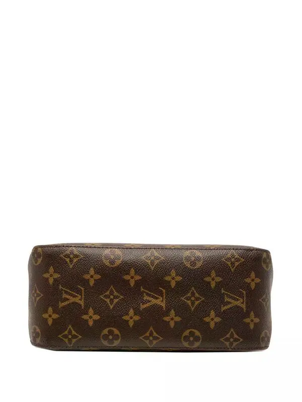 LOUIS VUITTON 2003 Monogram Looping Mm Shoulder Bag - Brown