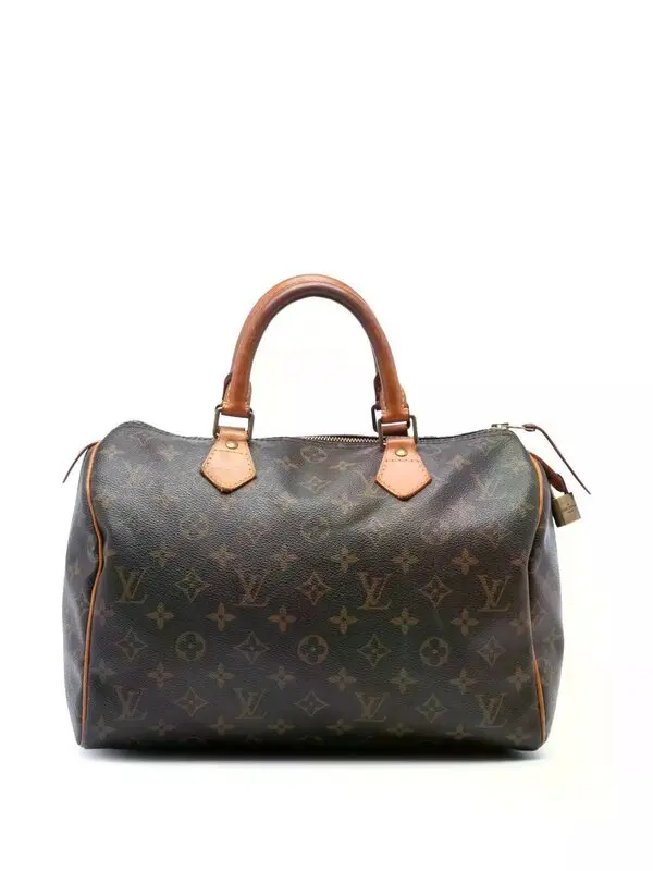 LOUIS VUITTON 2011 Monogram Speedy 30 Boston Bag - Brown