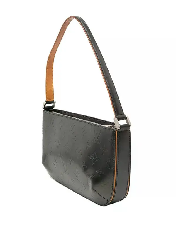 LOUIS VUITTON 2002 Monogram Mat Fowler Shoulder Bag - Grey