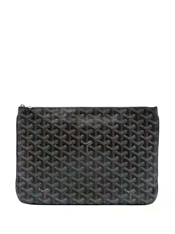 Goyard 2016 Ine Senat Mm Clutch Bag - Black