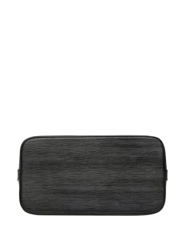 LOUIS VUITTON 1997 Epi Alma Pm Handbag - Black