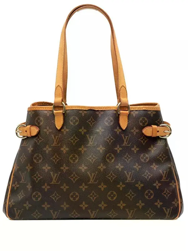 LOUIS VUITTON 2006 Monogram Batignolles Horizontal Tote Bag - Brown