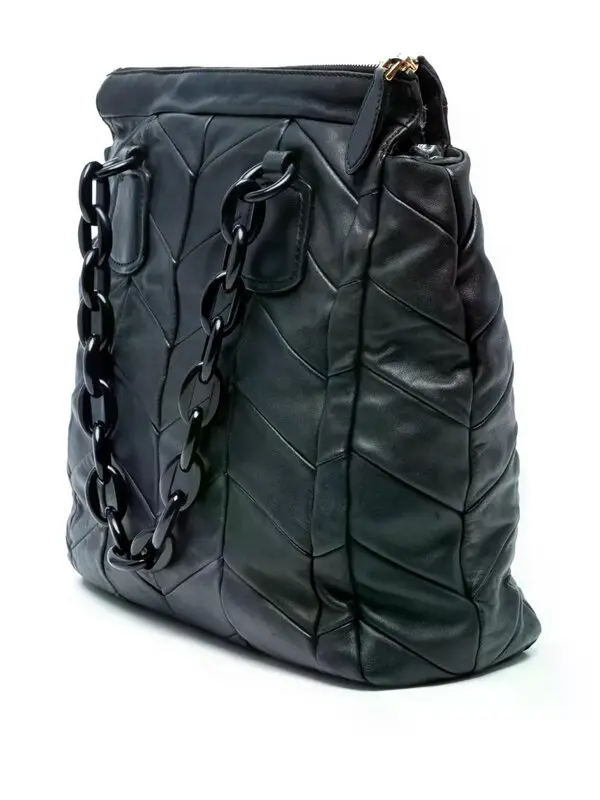 Miu Miu 2010-2025 Quilted Nappa Tote Bag