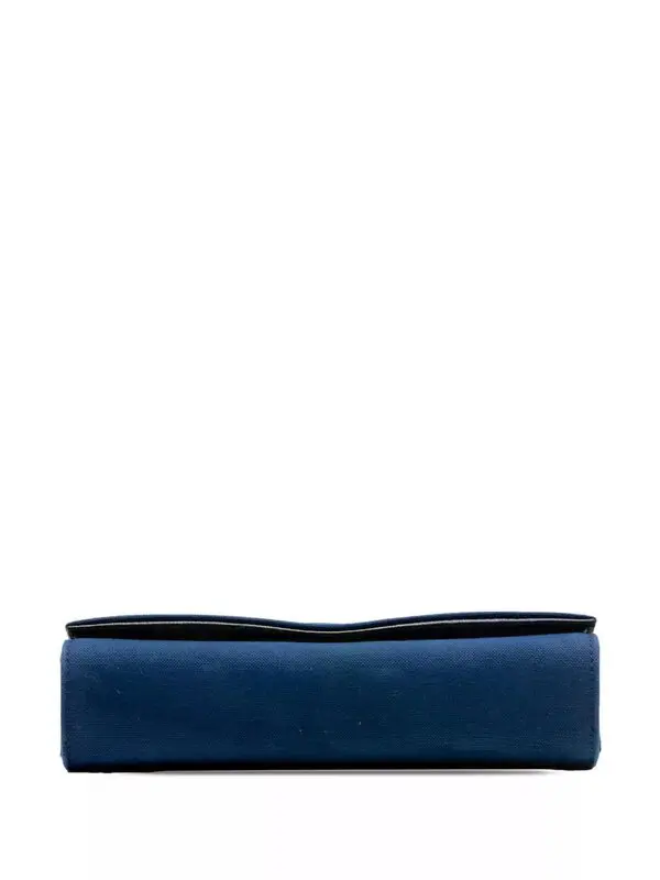 Saint Laurent 2018 Small Star Embroidered Monogram Kate Crossbody Bag - Blue