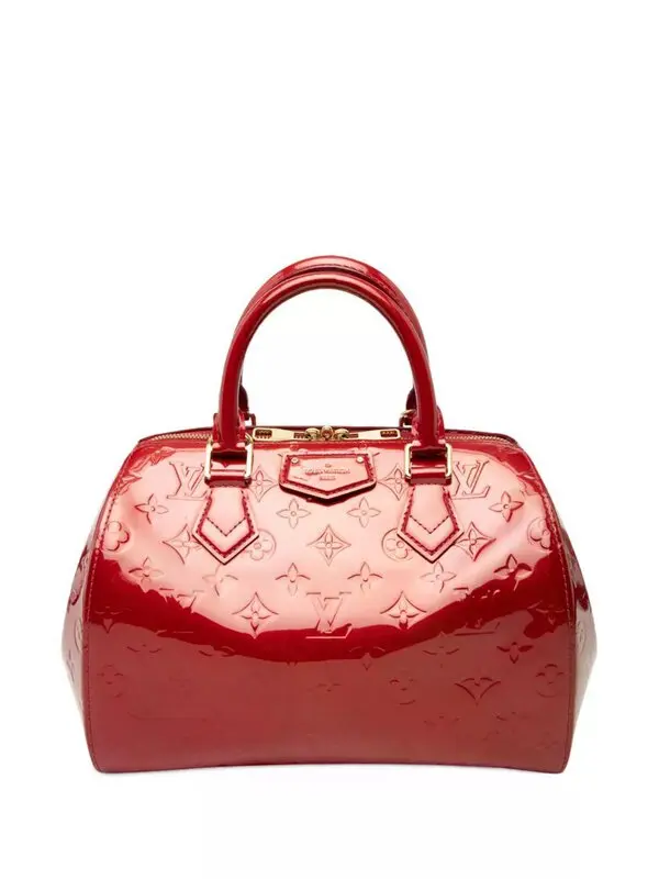 LOUIS VUITTON 2013 Monogram Vernis Montana Handbag - Red