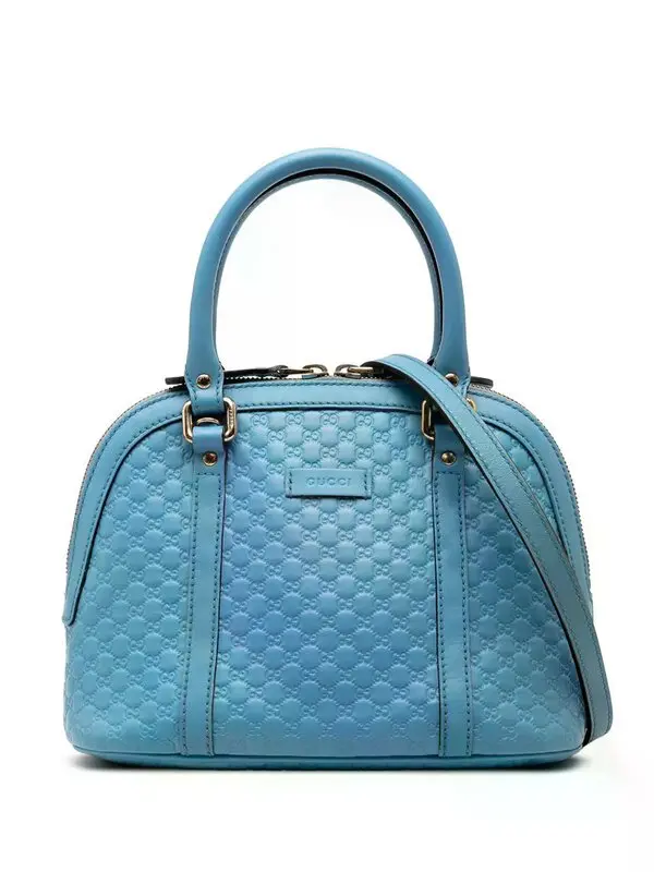 Gucci Mini Dome Satchel - Blue
