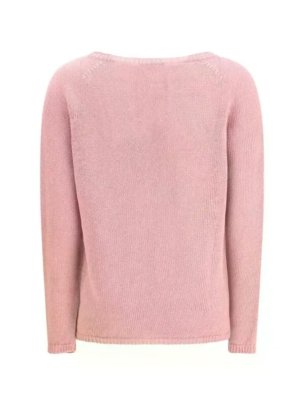 Max Mara Linen Sweater - Pink