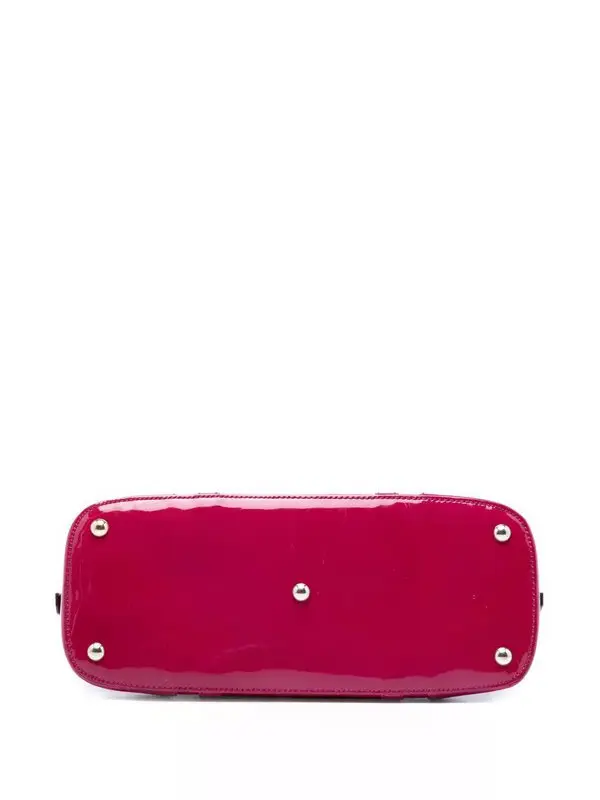 Gucci Small Micro Guccissima Patent Dome Satchel - Pink