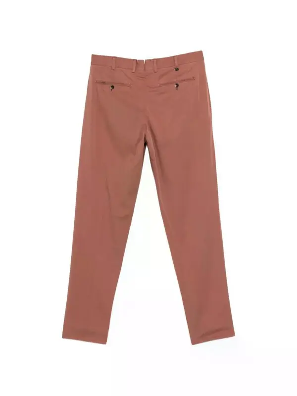 PT TORINO Pleated Trousers - Brown