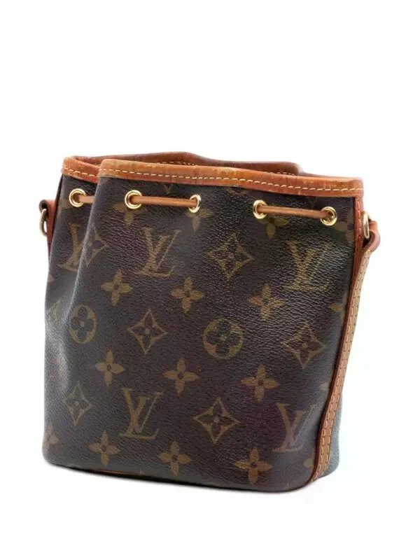 LOUIS VUITTON 2018 Monogram Nano Noe Bucket Bag