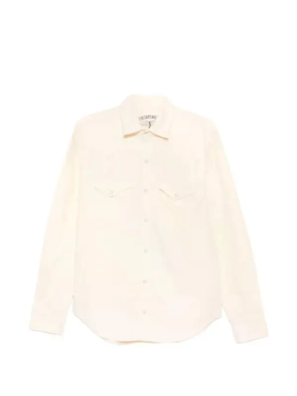CHESAPEAKE'S Button Flap Shirt - Neutrals