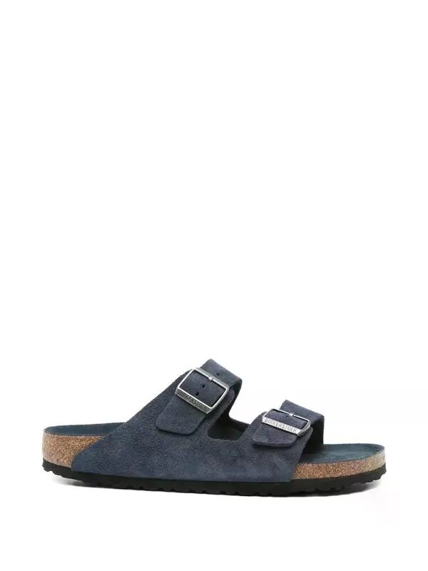 BIRKENSTOCK Arizona Suede Sandals - Blue