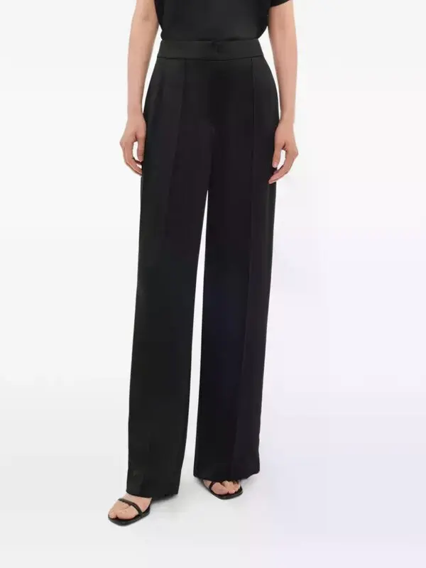Simkhai Pleat-detail Trousers - Black