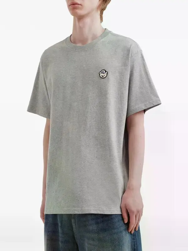 CHOCOOLATE Bear-patch T-shirt