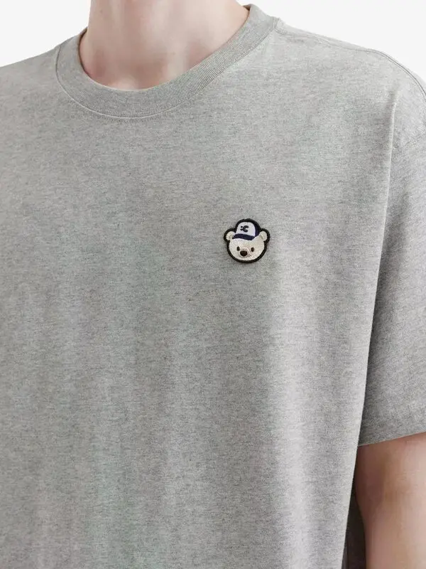 CHOCOOLATE Bear-patch T-shirt