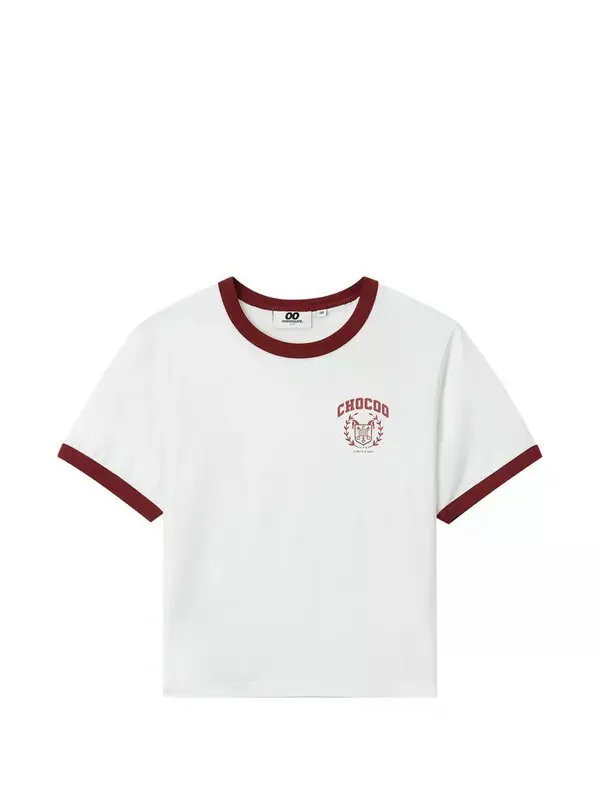 CHOCOOLATE Crew-neck T-shirt - White