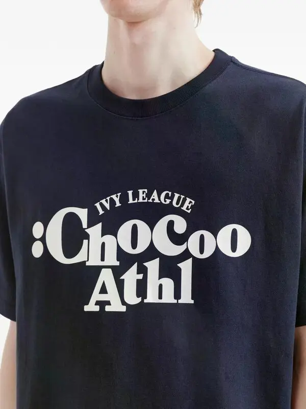 CHOCOOLATE Graphic-print T-shirt - Blue