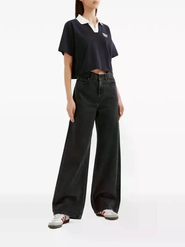CHOCOOLATE Short-sleeve Crop Top